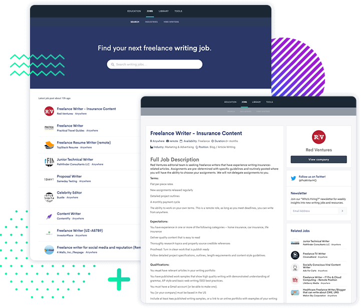 ProWriter - Where Freelance Writers Promote and Find Work